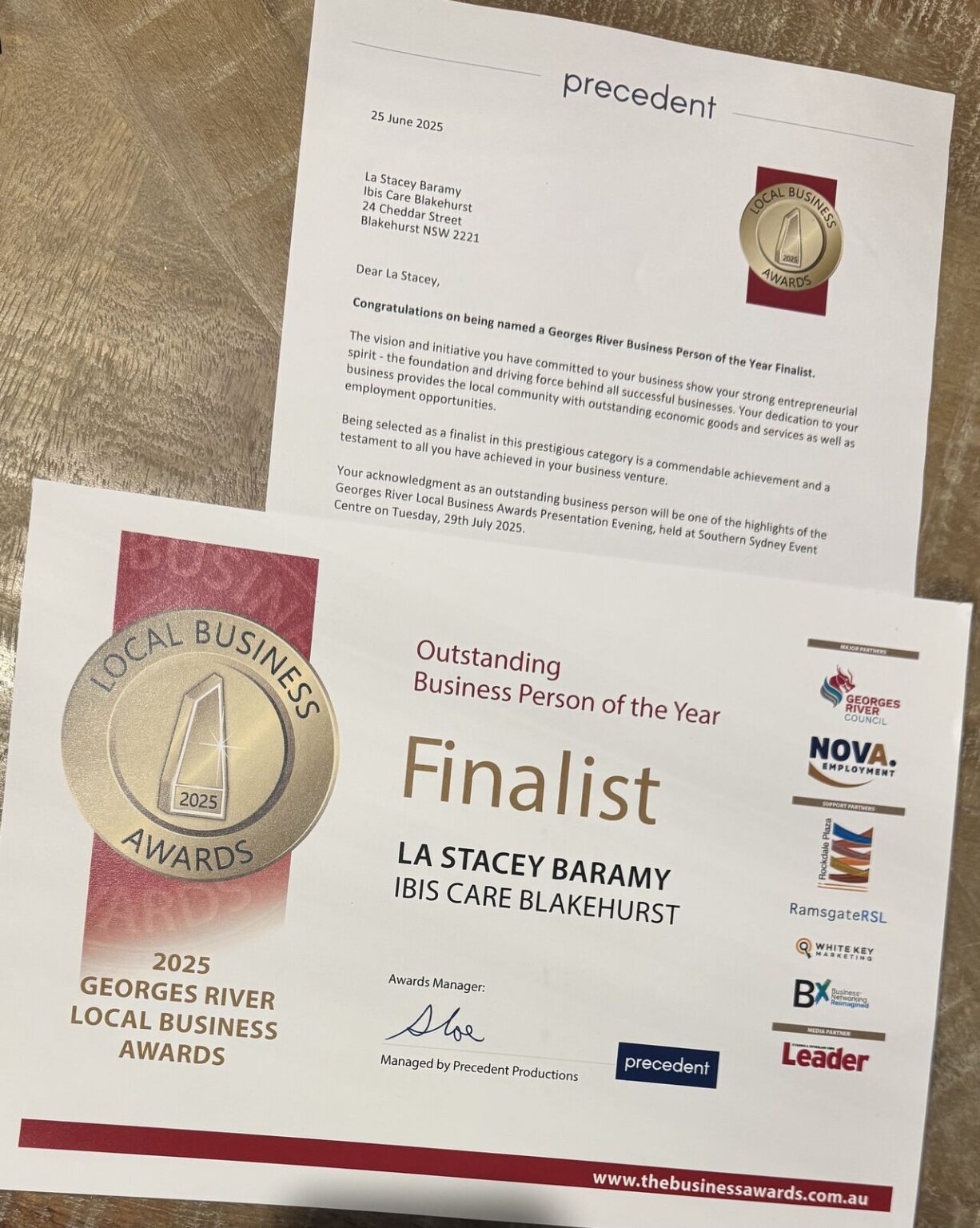 CEO La Stacey Baramy Named Finalist as Outstanding Business Person of ...